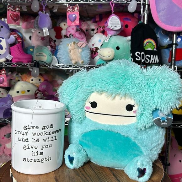 Squishmallows | Toys | Squishmallows Joelle Fuzzamallow Bigfoot2 Nwt ...